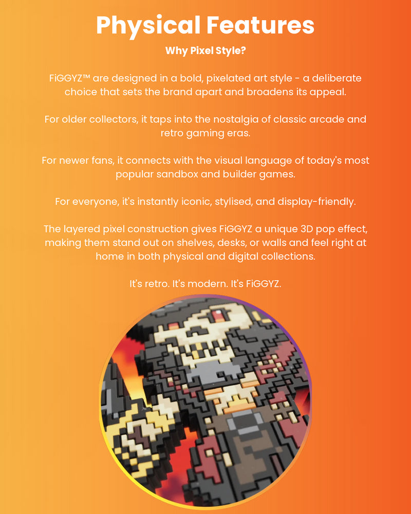 FIGGYZ Sea of Thieves Captain Flameheart 11cm Collectible Pop Magnet ...