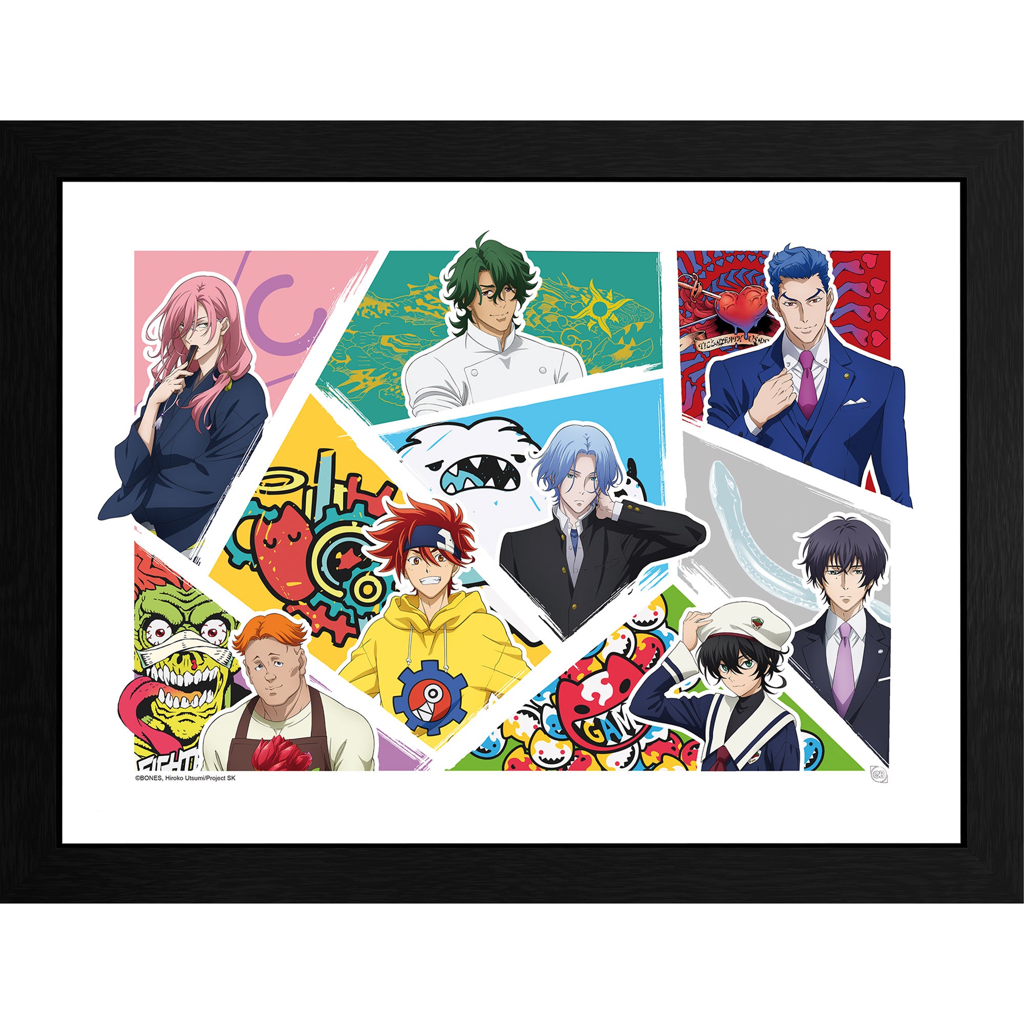 SK8 the Infinity Group 30 x 40cm Framed Print | Wall Art | GB eye – GB ...