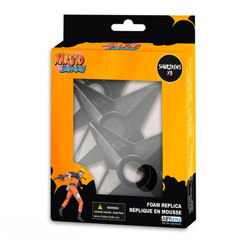 ABYstyle Naruto Shurikens Foam Cosplay Replica | ABYstyle – GB Posters ...